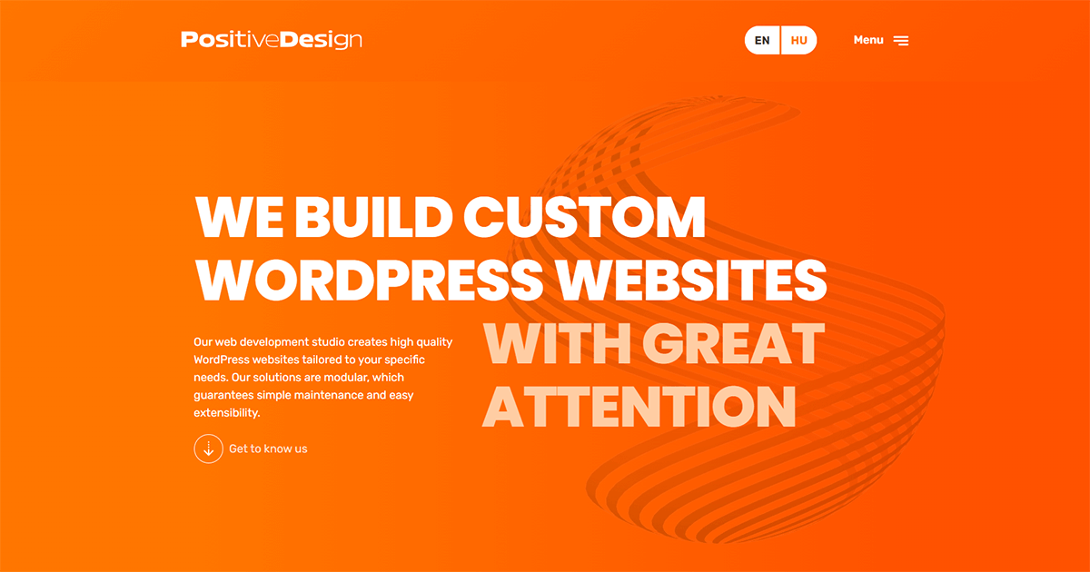 Get Your New Website Built in 45 Days | Positive Design